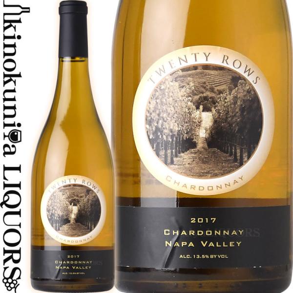 TWENTY ROWS CHARDONNAY NAPA VALLEYトゥエンティ・ロウズ シャルドネ ナパ・ヴァレー色 白ワイン味わい 辛口ヴィンテージ 品名に記載産地 アメリカ カリフォルニア ナパ・ヴァレー原産地呼称格付品種 シャルドネ...