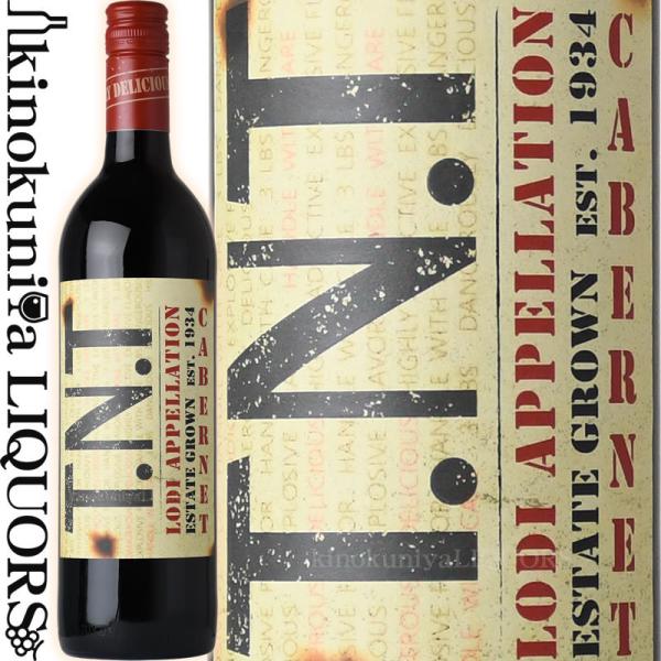 T.N.T Cabernet Sauvignon Estate Grown Lodiティー・エヌ・ティー カベルネ・ソーヴィニョン エステート・グロウン ロダイ色　赤ワイン味わいヴィンテージ　品名に記載産地　アメリカ カリフォルニア ロダイ...