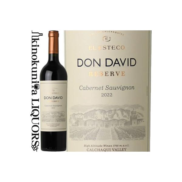 Don David Cabernet Sauvignon Reserveドンダビ　カベルネ・ソーヴィニヨン レゼルバ色　赤ワイン味わい　フルボディヴィンテージ　品名に記載産地　アルゼンチン カルチャキ・ヴァレー品種　カべルネ・ソーヴィニヨン...
