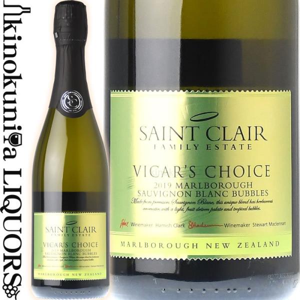 SAINT CLAIR VICAR'S CHOICE SAUVIGNON BLANC BUBBLESセント・クレア・ヴィッカーズ・チョイス・ソーヴィニヨン・ブラン・バブル色　スパークリングワイン 白味わい　辛口ヴィンテージ　品名に記載産地　...