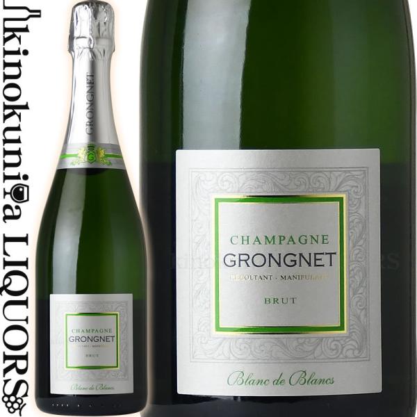 Grongnet　Blanc de Blancsシャンパーニュ グロンニェ　ブラン・ド・ブラン色　スパークリングワイン　白味わい　辛口ヴィンテージ　品名に記載産地　フランス シャンパーニュ原産地呼称品種　シャルドネ100%ALC度数　＿%飲...