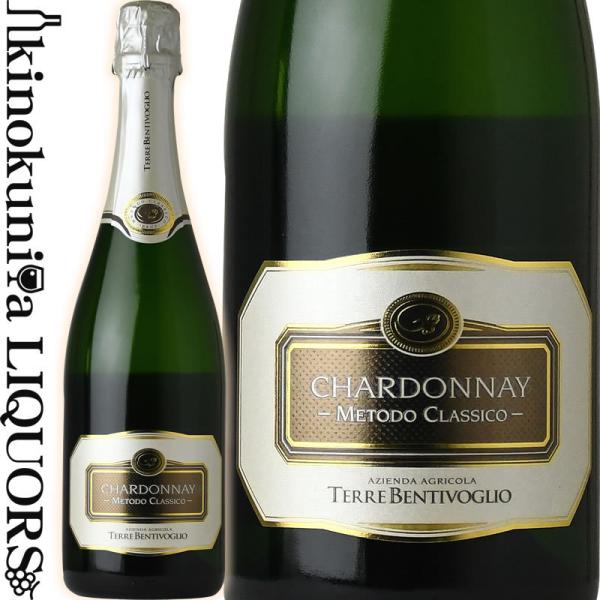TERRE BENTIVOGLIO CHARDONNAY SPUMANTE METODO CLASSICOテッレ・ベンティヴォーリオ　シャルドネ・スプマンテ　メトド・クラッシコ色 スパークリングワイン 白味わい 辛口ヴィンテージ 品名に記載...