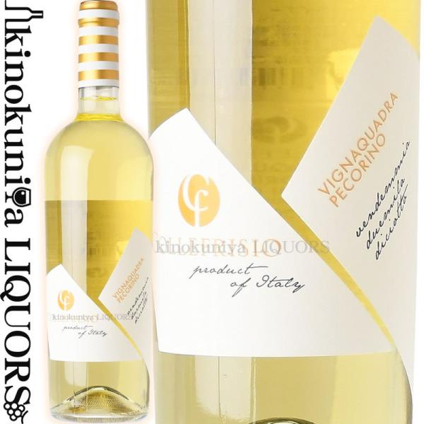 PECORINO TERRE DI CHIETI IGT VIGNAQUADRAペコリーノ色白ワイン味わい辛口ヴィンテージ品名に記載産地イタリア アブルッツォ州原産地呼称IGT品種ペコリーノ１００％ALC度数13.50%飲み頃温度℃キャップ...