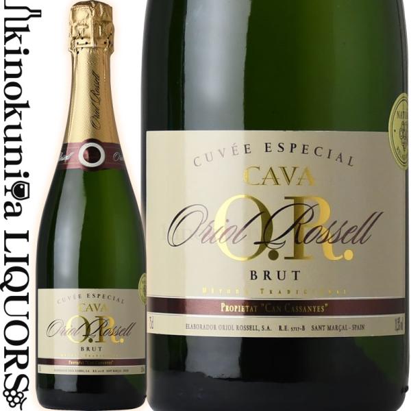 ORIOL ROSSELL BRUT CUVEE ESPECIALオリオル・ロッセールブリュット キュヴェ・エスペシアルスパークリング白ワイン辛口ヴィンテージ品名に記載産地 スペイン ペネデス原産地呼称 D.O.カヴァ品種 シャレロ、マカベ...