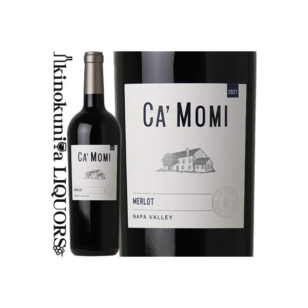 CA'MOMI MERLOT NAPA VALLEYカモミ　メルロー　ナパ・ヴァレー赤ワインフルボディヴィンテージ品名に記載産地アメリカ・カリフォルニア地域ナパ・ヴァレー品種メルロー100%ALC度数13.9%飲み頃温度15〜16℃キャップ...