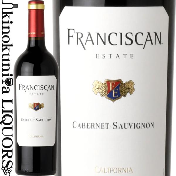Franciscan Cabernet Sauvignonフランシスカン・エステート　カベルネ・ソーヴィニヨン色：赤ワイン味わい：フルボディヴィンテージ：品名に記載産地：アメリカ カリフォルニア品種：カベルネ・ソーヴィニヨン100%ALC度...