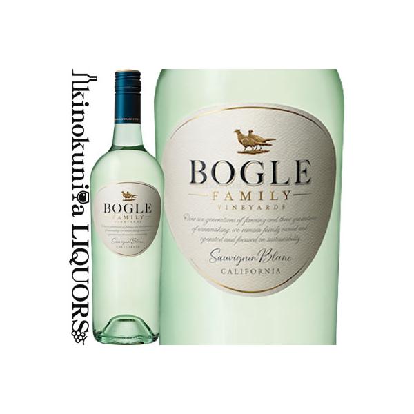 BOGLE Sauvignon Blancボーグル　ソーヴィニヨン・ブラン色：白ワイン味わい：辛口ヴィンテージ：品名に記載産地：アメリカ カリフォルニア州品種：ソーヴィニヨン・ブランALC度数：13.5%飲み頃温度：7〜11℃キャップ仕様：...