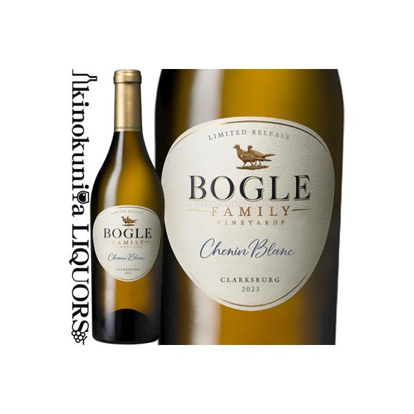 BOGLE Chenin Blancボーグル　シュナン ブラン色：白ワイン味わい：辛口ヴィンテージ：品名に記載産地：アメリカ カリフォルニア州園地：クラークスバーグ品種：シュナン・ブランALC度数：12.5%飲み頃温度：7〜11℃キャップ仕...