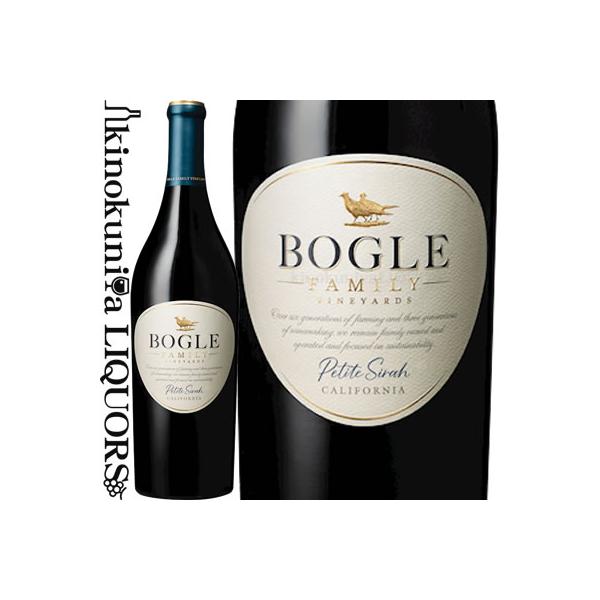 BOGLE Petite Sirahボーグル　プティ シラー色：赤ワイン味わい：ミディアムボディヴィンテージ：品名に記載産地：アメリカ カリフォルニア州品種：プティ シラーALC度数：14.5%飲み頃温度：14〜16℃◆テイスティングノート...