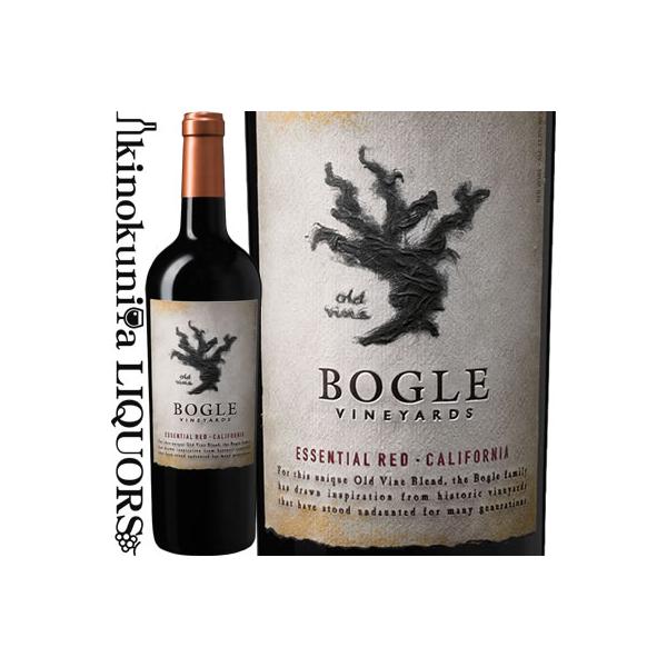 BOGLE Essential Redボーグル　エッセンシャル レッド色：赤ワイン味わい：ミディアムボディヴィンテージ：品名に記載産地：アメリカ カリフォルニア州品種：プティ・シラー 48%、シラー 28%、テロルデゴ 15%、カベルネソー...