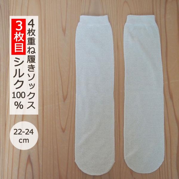 シルクとコットン、天然素材１００％ソックスを重ね履きして、冷え取り生活始めましょう。おやすみ用にも使えます。絹５本指→スーピマ綿ソックス→絹ソックス→スーピマ綿リブ編みソックスの順番で履いてください。【スーピマ綿とは】アメリカ産綿花のうち最...