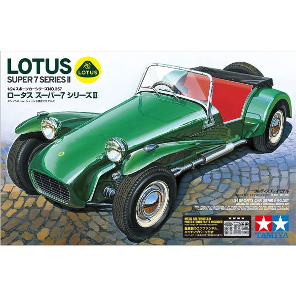【 輝き続ける、ライトウェイトスポーツカーの原点 】 イギリスのスポーツカーメーカー、ロータス社が1957年から1973年にかけて生産したライトウェイトスポーツカーの傑作がロータス7です。改良を加えながらシリーズIVまで作られたロータス7の...