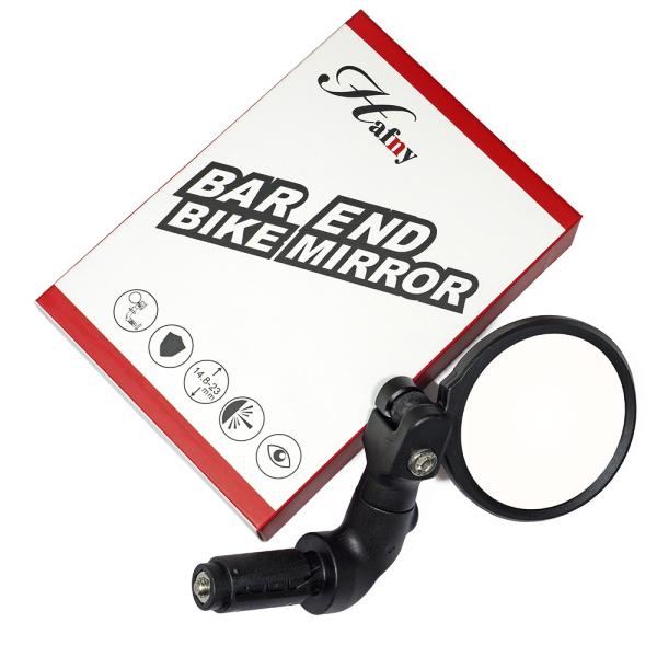 ＜商品の注目ポイント！＞■クロスバイク・フォールディングバイクなど、さまざまな自転車にマッチするミラーです。■ハンドルエンドに取り付けるタイプ。可動部が3ヶ所あり取付の自由度が大きくなっています。また駐輪時に回転させれば破損を防ぐこともでき...