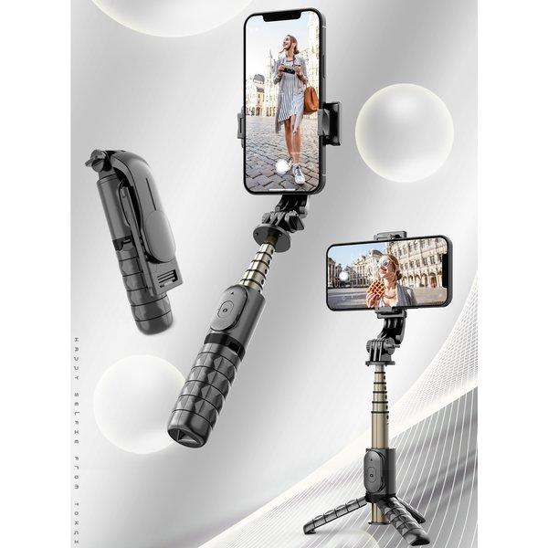 電源オン/オフ、分離型カメラボタンios、Android兼用、両方対応お使い方：1、 電源オン：電源オン/オフボタンを 3 秒間長押しして電源をオンにしてください2、 Bluetooth接続：ブルーインジケーターライトが4秒間程度すばやく点...