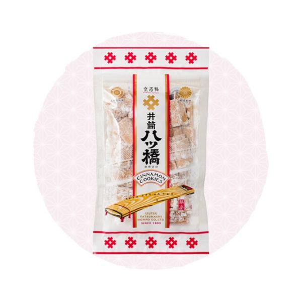 「角ぎり」「衣かけ」の商品は、チャック付きの袋を採用することで鮮度を保ち、パリッとした食感をいつでも楽しんで頂くことができます。井筒八ッ橋は「六段の調べ」などで知られる、箏曲の祖・八橋検校に由来します。検校が教え伝えたと言われる京の堅焼き煎...