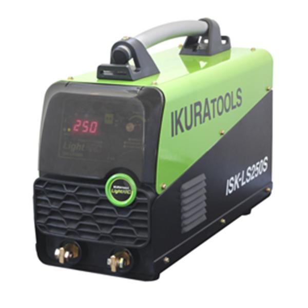 EMC対策商品溶接品質向上につながる機能搭載の小型軽量溶接機電撃防止機能付【商品詳細】・出力調整範囲：20A〜250A・定格入力電圧：単相200V・定格周波数：50/60Hz ・定格入力電流：50A・定格入力：10kVA / 8.5kW・定...