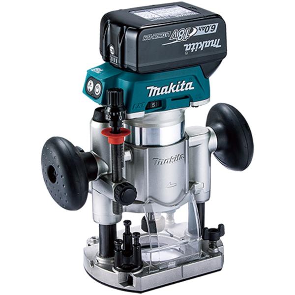 両手で保持できるプランジベース仕様ルータのように両手で保持。正確かつ安定した作業が可能。AC機を超える作業スピード作業スピード約30％アップ(マキタ社AC機比)。メラピ溝付け:φ12mmストレートビット 深さ4ｍｍ ハイパワーブラシレスモー...