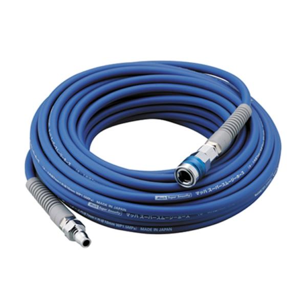 より滑らかに！より柔らかく！もっとラクラク作業！よりしなやかで、現場作業における障害物への引っ掛かりを防ぐ！手首への負担が軽減！・品番：SNZG-720S ロック一発カプラ付・サイズ(内径ｘ外径)：7.0mmx10.0mm・長さ：20m・最...