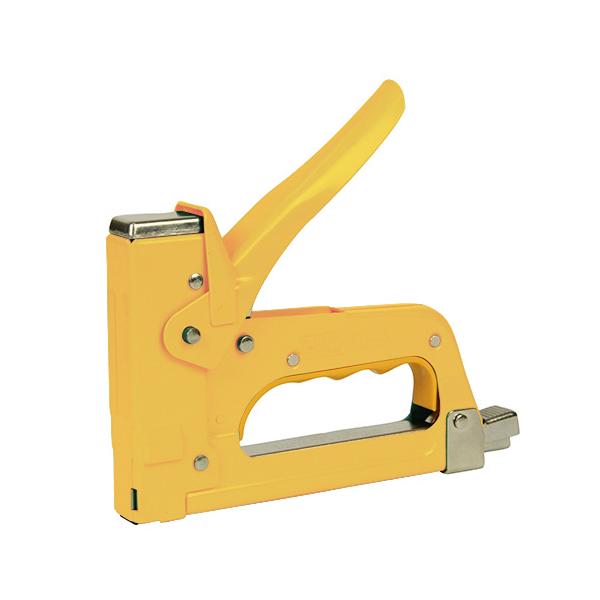 T3ステープル【幅12mm×脚長6〜13mm】専用機●建築用ラス張りに、また紙・フェルト張りに●断熱材・外壁シート打ちをラクにこなせる●荷札張り、天井材打ちに●ステープルの装填は、スピーディーなワンタッチ方式を採用※ステープルの装填方法に関...