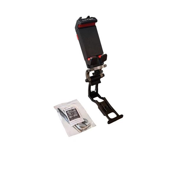 「概要」LifThor FREYA V2 ベーシックキット - 旧製品「LifThor Freya」から新たに改良されたDJI RC2コントローラー用ユーティリティマウントは、ドローンのセットアップに最適なアクセサリーです。三脚マウントが一...