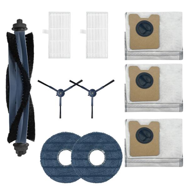 商品説明for Anker Eufy Robot Vacuum Omni C20 ロボット掃除機に対応できるアクセサリー消耗品, 互換品です。■対応機種Anker Eufy Robot Vacuum Omni C20パッケージ内容メインブラ...