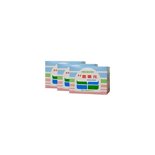 【商品名】ネオ豊穣元【容　量】1kg（250g袋×4）×20箱【内容成分】配合微生物【用　途】生ゴミ処理器内の悪臭対策【剤　形】粉末【販売元】無臭元工業株式会社【商品特長】◆配合微生物により生ごみの発酵分解作用を促進するため、 腐熟によるボ...