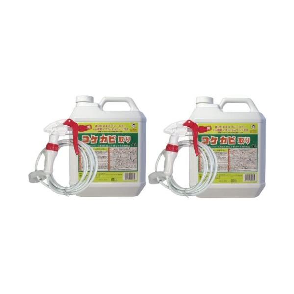 【商品名】コケカビ取り【内容量】4L×2本【販売元】トーヤク株式会社
