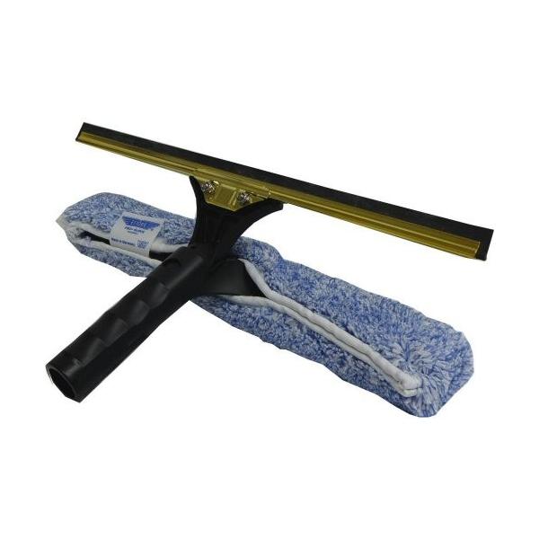 【商品名】エトレ バックフリップマイクロファイバー [真鍮] [E71400] 【サイズ】25cm/30cm【メーカー】ETTORE　エトレ 【商品特長】 ◆スクイジーとウォッシャーが1つになったコンビスクイジー。 ◆スクイジーとウォッシャ...