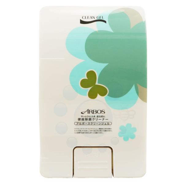 【商品名】アルボースクリーンジェル用ディスペンサー（薬剤は別売り）【カラー】花柄【サイズ】幅140×高さ225×85mm【重　量】430g【販売元】株式会社アルボース【商品特長】◆手軽に便座の除菌が出来ます。◆洋式トイレに対する不安を解消！...