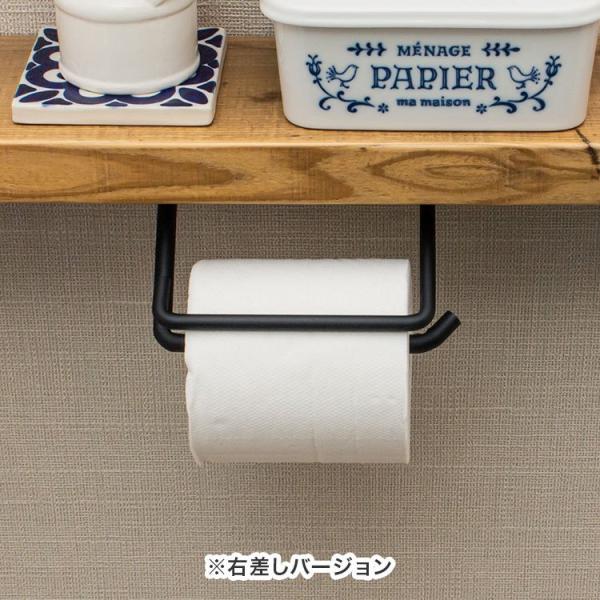カウンターの下に取付ができる1連アイアン製トイレットペーパーホルダーです。国内の工房で、仕上がりの美しさ・品質・使いやすさにこだわり1つ1つ丁寧に制作しています。右差しはトイレに座って左側の壁につける差し方です。左差しはトイレに座って右側の...