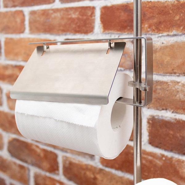 といれたすオリジナルの自立型（床置きタイプ）トイレットペーパーホルダーのペーパーカッターです。右差し・左差しの両方に対応しています。※「BRANCH」は、足立石灰工業株式会社（といれたす）の登録商標です。■サイズ：【組み立て時】幅160.5...