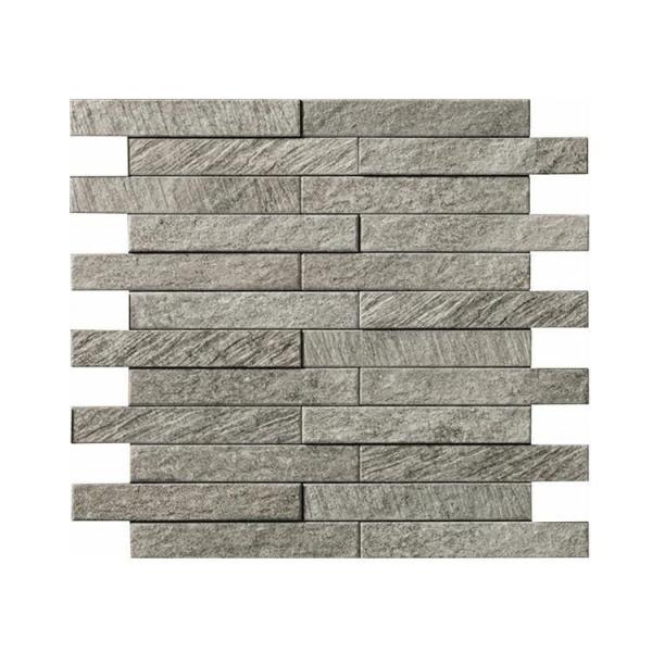 石柄でモダンインテリアに仕上げたエコカラットです。エコカラットはすぐれた調湿機能、脱臭効果、有害物質を吸着、低減をしてくれます。住宅の玄関やトイレ、洗面所用の屋内壁用です。■仕様　：25×151角ネット貼り■サイズ・１シート　　約303×3...