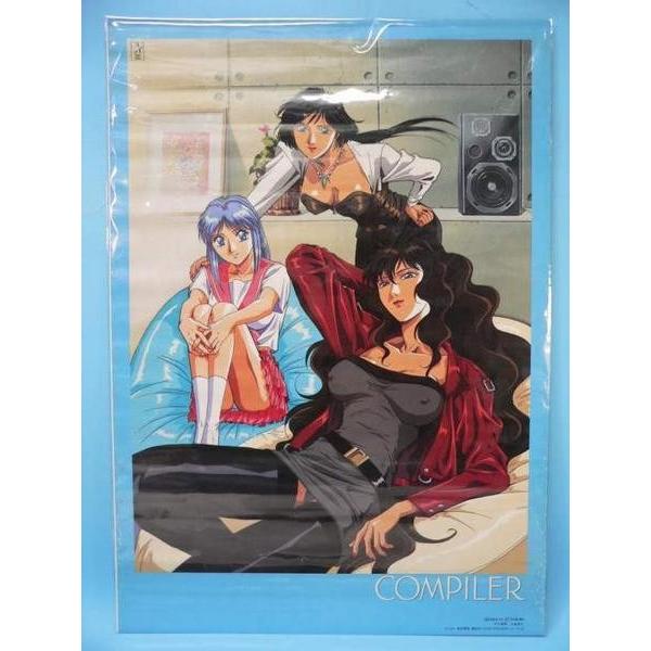 「ＣＯＭＰＩＬＥＲ」ＬＤ販促ポスターです。巻きシワ、イタミあり。中古品＜送料参考データ＞・外寸：Ｂ２サイズ（７２８ミリ×５１５ミリ）・商品のみ重量：約２５５グラム※上記数値には梱包材は含まれません。　実際の商品には梱包材の重量＆サイズが加算...