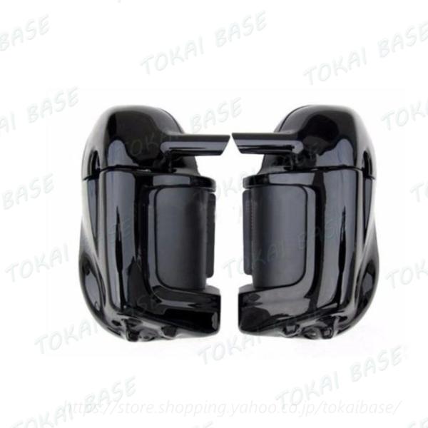 適合車種：FLHR FLHRC FLHX FLHTC ツーリングモデル に適応致します。1983年~2013年※1998年~2009年 FLTR を除く※エンジンガードをご使用されていない場合には適合が不可になります。塗装済み ブラック鍵付き