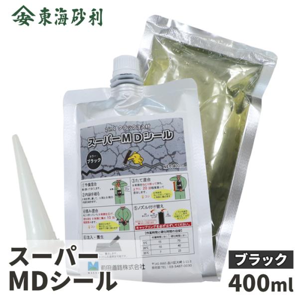 親水性に優れ、長期にわたり高い止水性能を維持することを目的として開発された、常温で簡単に施工ができるポリウレタン系のひび割れ,クラック補修材です！■容量:約400ml (A剤/B剤 合計)■製造:前田道路 株式会社■セット内容スーパーMDシ...