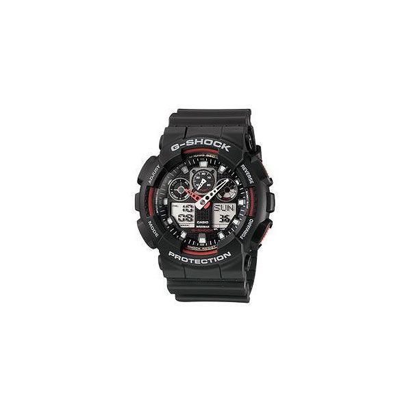 【お取寄せ品】Gショック 海外モデル CASIO G-SHOCK GA-100-1A4ムーブメント クオーツアナデジ ストップウォッチ 1/1000秒、100時間計、速度計測機能(MAX1998unit / h、2unit / h単位)、ラ...