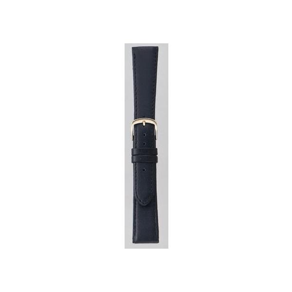 バンビ 「BAMLET（バンレット）」 時計用ベルト 19mm牛革（ブラック）QC12AR牛革ブラックサイズ：19-15裏メッシュ抗菌防臭