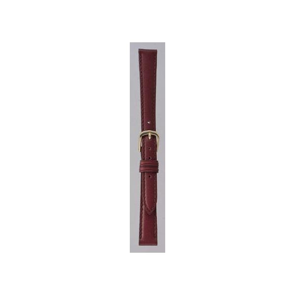 バンビ 「BAMLET（バンレット）」 時計用ベルト 12mm牛革（ワイン）QC14EI牛革ワインサイズ：12-10抗菌防臭撥水