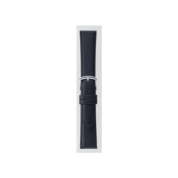 バンビ 「BAMLET（バンレット）」 時計用ベルト 19mm 牛革（ブラック）QC20AR牛革ブラックサイズ：19-16抗菌防臭撥水