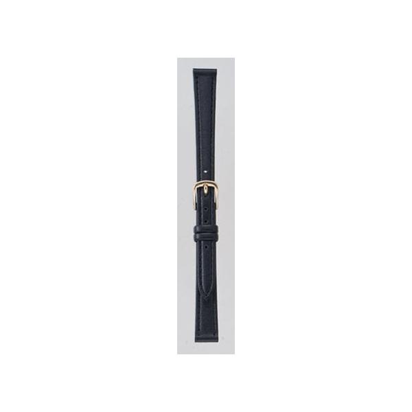 バンビ 「BAMLET（バンレット）」 時計用ベルト 11mm 牛革（ブラック）QC63AH牛革ブラックサイズ：11-10抗菌防臭撥水