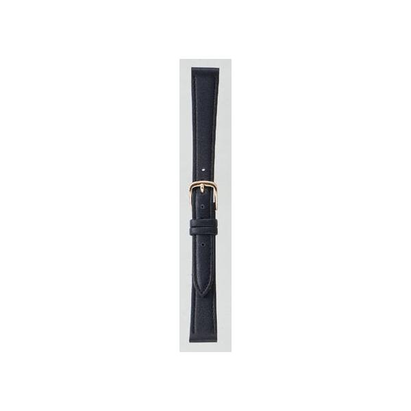バンビ 「BAMLET（バンレット）」 時計用ベルト 13mm 牛革（ブラック）QC63AJ牛革ブラックサイズ：13-12抗菌防臭撥水