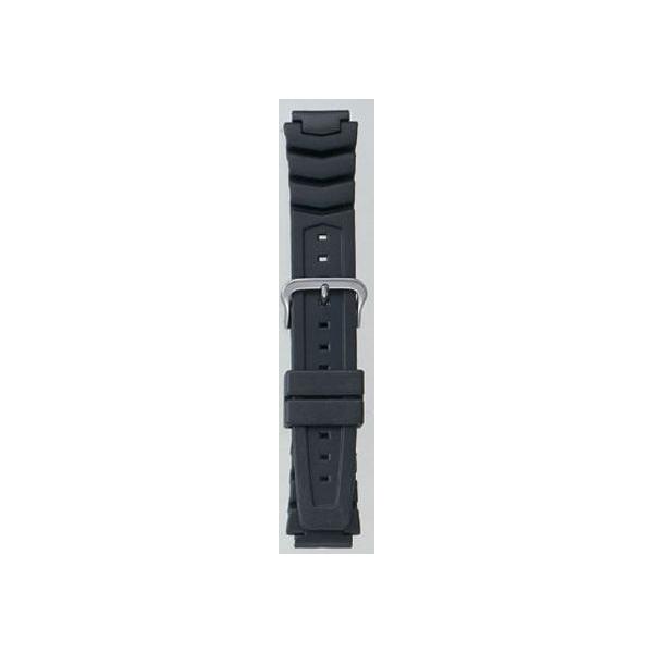 バンビ 「BAMLET（バンレット）」 時計用ベルト 18mm ウレタン（ブラック）QG20AP・材質　ウレタン・色　　ブラック・サイズ　18mm
