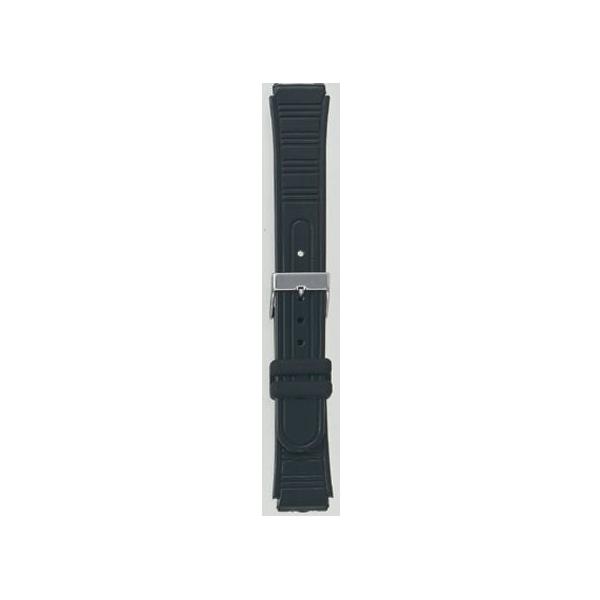 バンビ 「BAMLET（バンレット）」 時計用ベルト 16mm ウレタン（ブラック）QG94AN・材質　ウレタン・色　　ブラック・サイズ　16mm