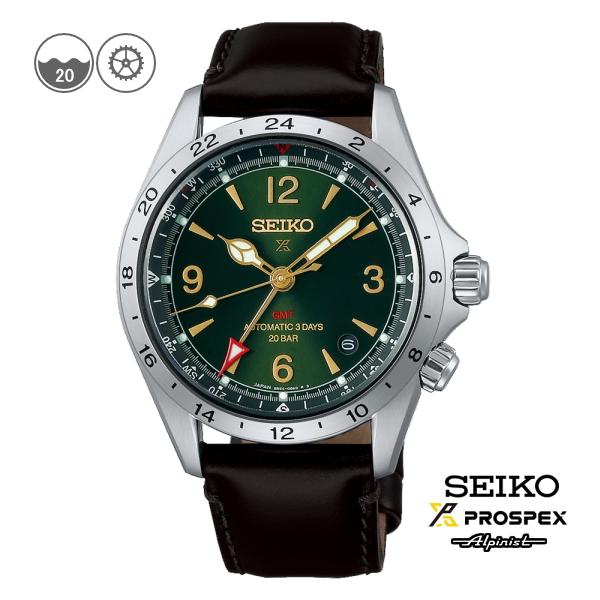 〜ご購入特典〜ご購入のお客様に"SEIKO時計収納ポーチ"  プレゼント !!【コアショップ限定モデル】SEIKOプロスペックス〜Alpinist アルピニスト GMT〜・品番:SBEJ005・希望小売価格 149,600円(税込)■仕様:...