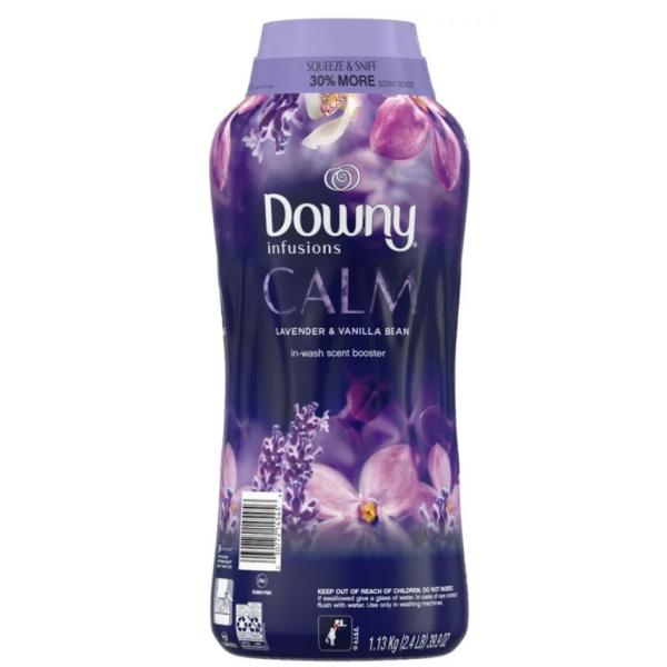 ダウニー インフュージョンズ カーム インウォッシュ セント ブースター ビーズは衣服にラベンダーとバニラビーンズの心地よい香りを与えます。ダウニー インフュージョンズ カーム ビーズを洗濯物と一緒に使用しますと、あなたの衣類はラベンダーの...