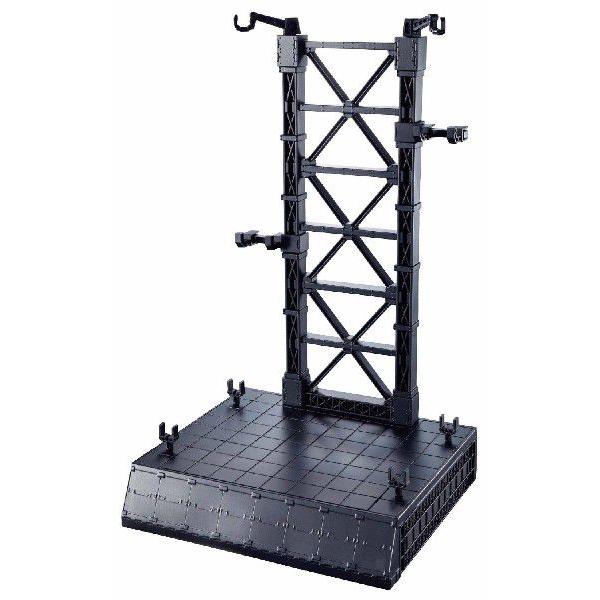 【セット内容】台座 一式、背面トラス、支柱パーツ×2、上部フックパーツ×2、支柱フックパーツ(大)×2、支柱フックパーツ(小)×6、台座フックパーツ×4商品概要超合金魂を置ける大型台座！お気に入りの武器も自由にディスプレイ！巨大ロボの飾り映...