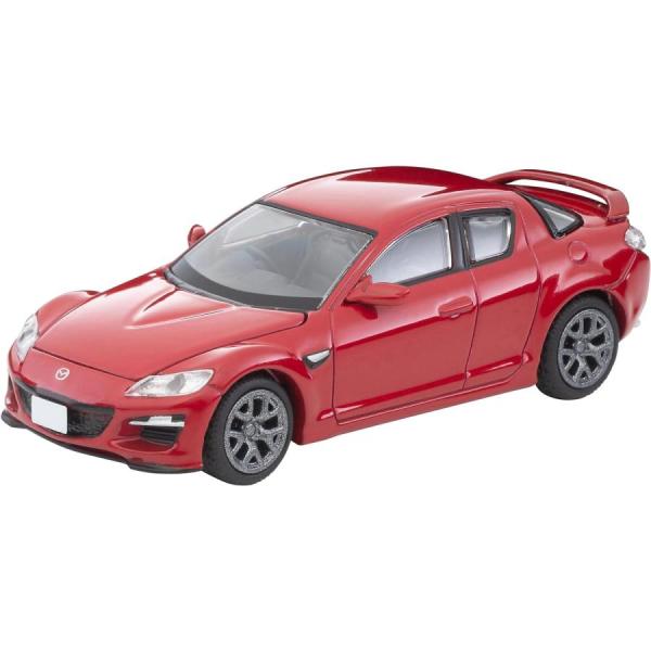 ●RX-8 後期型が完全新規金型で登場●ボンネットが開閉、エンジンルーム再現●日本車の時代はコレクティブルなブック型PKGRX-7の生産終了で一時的に途絶えていたロータリーエンジンの歴史は、2003年に登場したRX-8から再開。4ドア、4人...