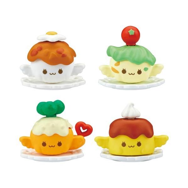 番組でも大活躍の「レシピッピ」フィギュアセットです。第二弾は、おうちで食べたくなるおいしいメニューが勢ぞろい！お皿の裏にある二次元コードを「ハートキュアウォッチ」(別売り)で読み取ると、液晶内の遊びが広がります！レシピッピ同士はパーツを付け...