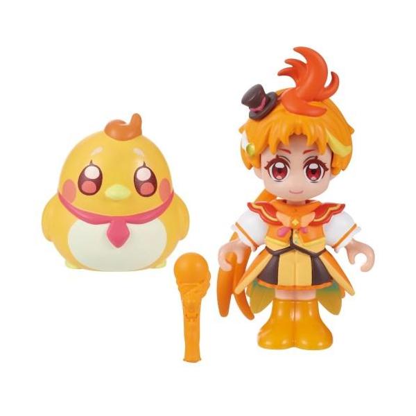 『ひろがるスカイ！プリキュア』より、プリコーデドールシリーズに「キュアウィング」が登場！夕凪ツバサ 鳥ver.のフィギュアも付属します！付属する変身スカイミラージュは手に持たせて遊ぶことも出来ます。)(本商品に付属のセット内容以外、すべて別...