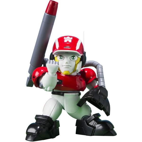 超合金アイアンリーガーシリーズにファン待望の主人公・マグナムエースが登場！専用の「ピッチングバックパック」が付属し、劇中の重装備モードを再現。両肩が前方に可動することで可能となる両手でバットを持った打撃フォーム、ボール付きの右手を装着しての...